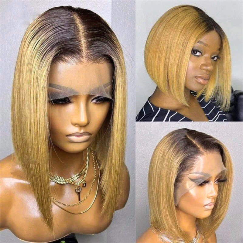 Shop Colored Bob Wigs | Human Hair Bob Wig -CheetahBeauty Hair ...