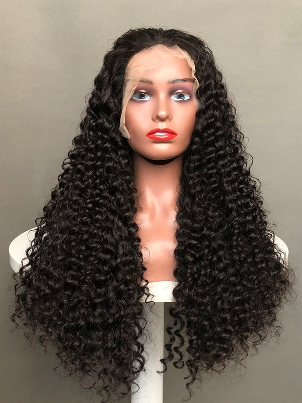 Super Double Drawn | 250% Density Deep Wave 13x6 Lace Front Human Hair ...